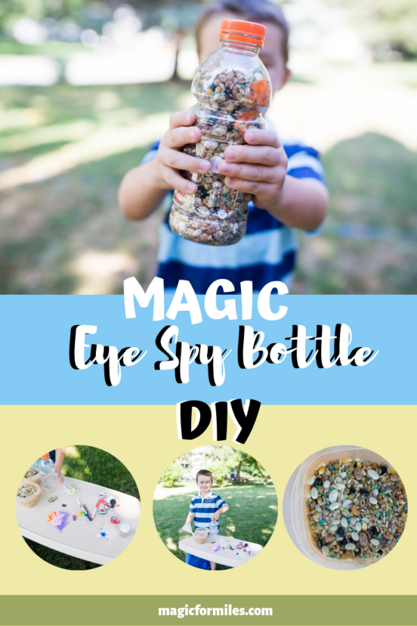 Easy Visual Scanning Project: DIY Magic Eye Spy Bottle - Magic for Miles