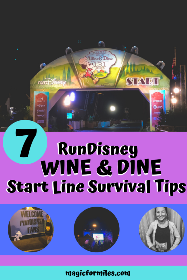 7 Tips for a Worry-Free RunDisney Wine and Dine Race Start