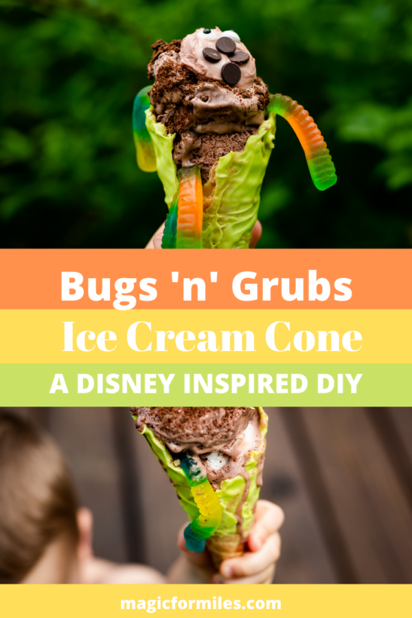 Bugs 'N' Grubs Cone: Disney World Inspired DIY - Magic for Miles